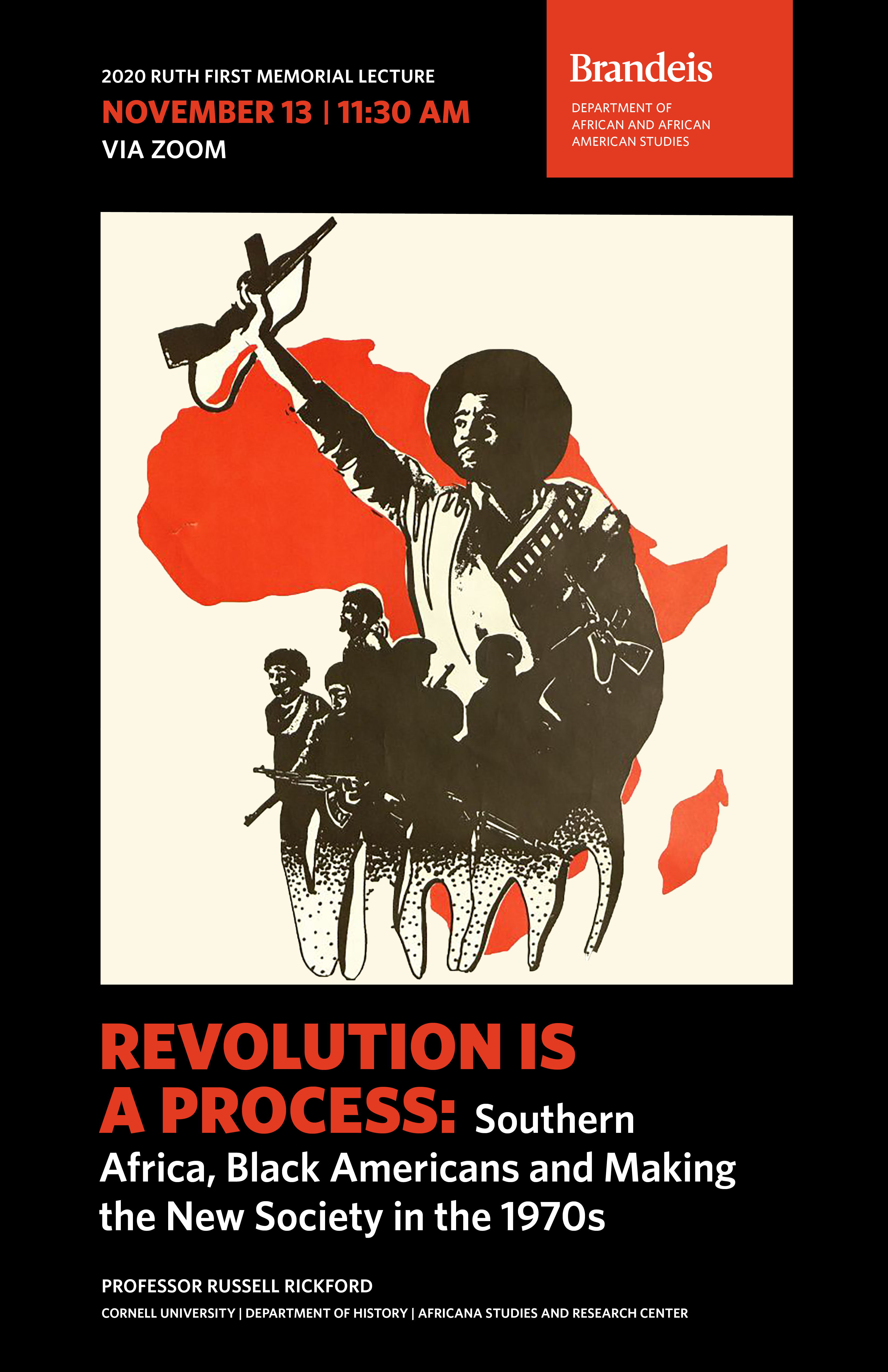 Ruth First Memorial Lecture | Events | Department of African and ...