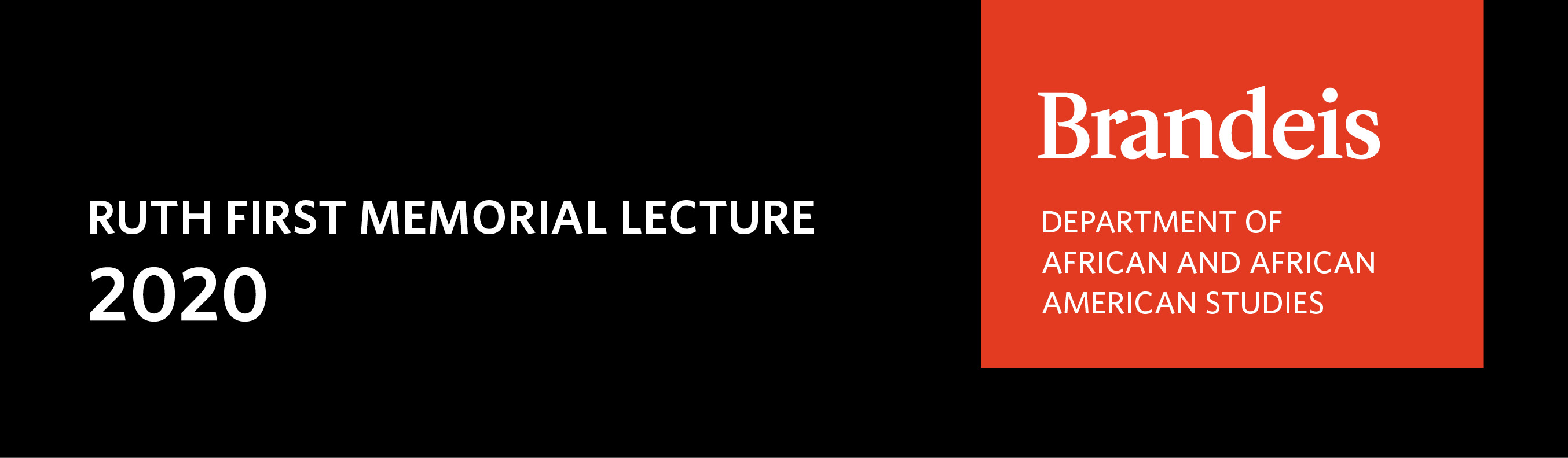 Ruth First Memorial Lecture | Events | Department of African and ...