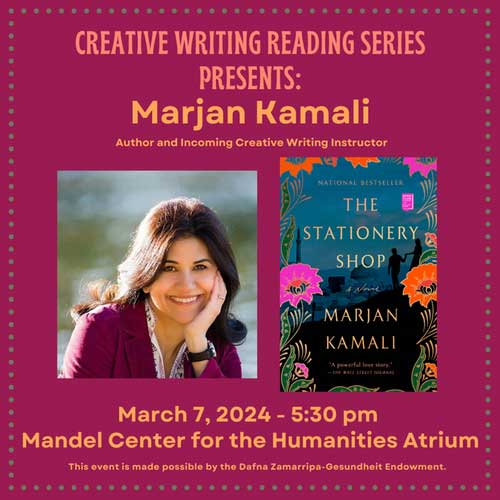 Events Spring '24 | Events | Department of English | Brandeis University