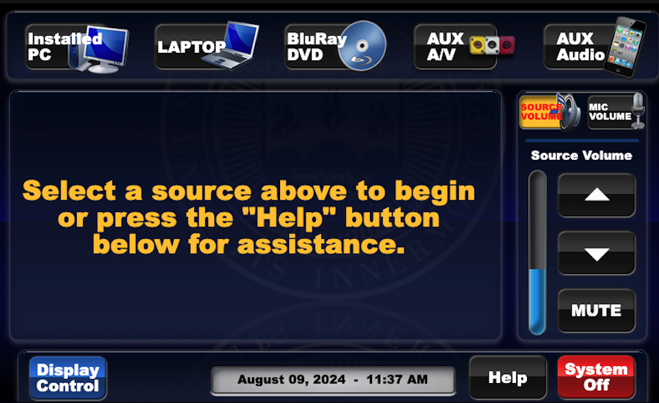 Rabb 203 | Instructions | Technology Enabled Spaces | Information ...