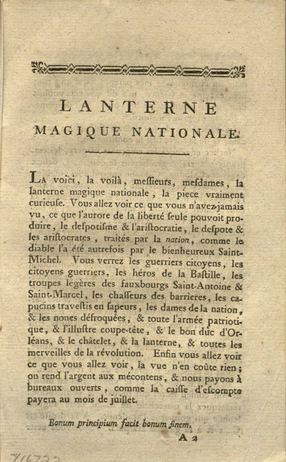 French Revolution Pamphlets, 1761-1807 | Special Collections Spotlight ...