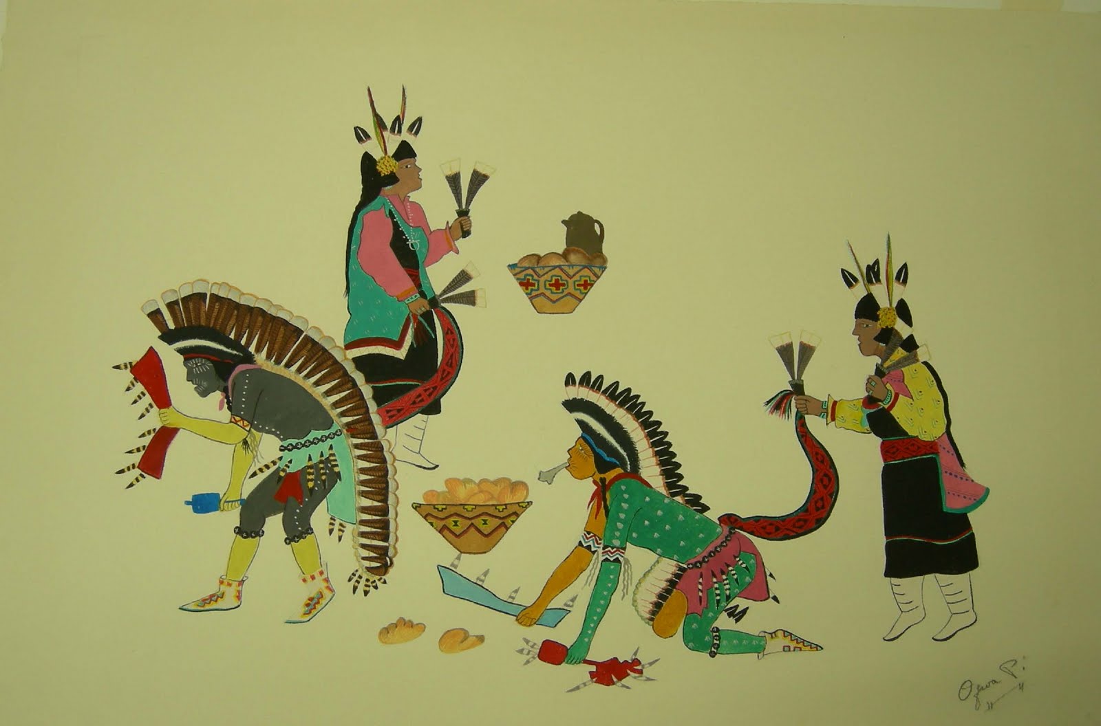 Native American Watercolors | Special Collections Spotlight ...