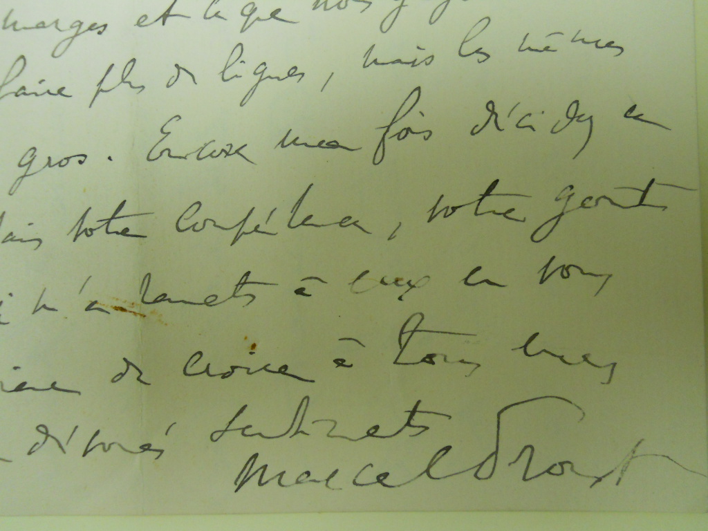 Marcel Proust Letters | Special Collections Spotlight | Collection ...