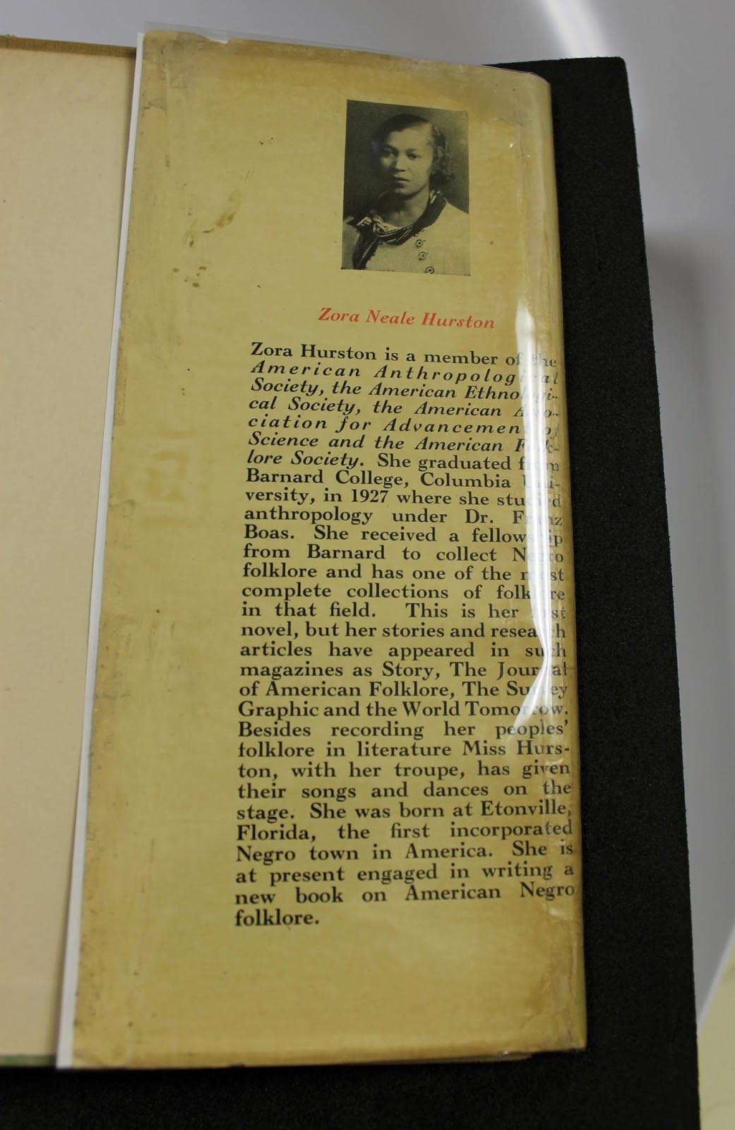 Zora Neale Hurston’s “Jonah’s Gourd Vine” | Special Collections ...